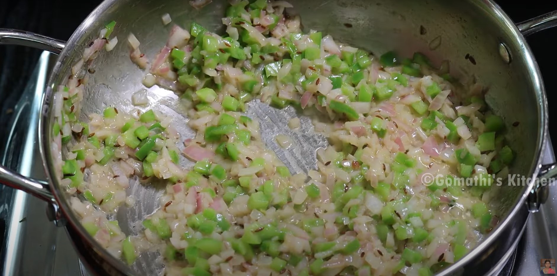 saute half cooked | Gomathi Recipes