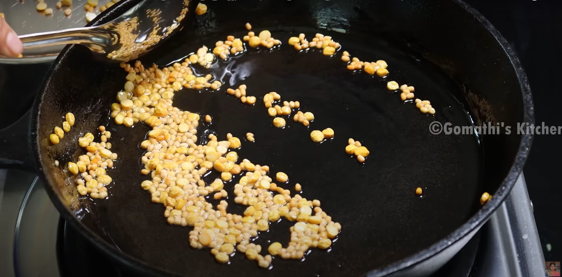 remove from pan without any oil and put in to an another plate. | Gomathi Recipes